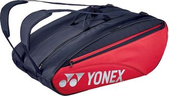 Yonex Team Racquet Bag 12 pcs Schl&auml;gertasche Rot - Blau