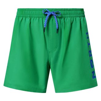 North Sails Gr&uuml;ner Badeanzug mit Filz-Logo-Patch - - Swimwear - Herren - Gr&uuml;n - 2XL