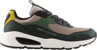 A|X Armani Exchange Sneaker f&uuml;r Herren, Wildleder (Gr&uuml;n)