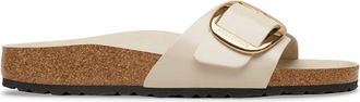 Birkenstock Femme, Chaussures, Beige, Taille: 36 EU Madrid Big Buckle Hex
