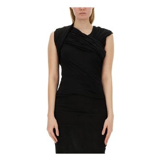 Rick Owens Harness T - - Tops - Damen - Schwarzk - L