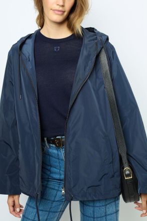 Gerard Darel Parka courte &agrave; capuche - TELULA - Marine
