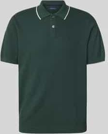 Christian Berg Regular Fit Poloshirt mit Kontrastkante