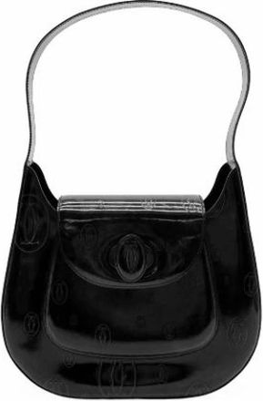 Cartier Sac bandouli&egrave;re vintage Pre-owned - Femme - Pre-owned - Noir - Taille: ONE Size