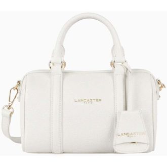 Lancaster Sac polochon Zipp&eacute; S Milano Ana 547-101 Blanc