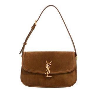 Saint Laurent Schultertaschen - Solferino Medium - Gr. unisize - in Braun - f&uuml;r Damen