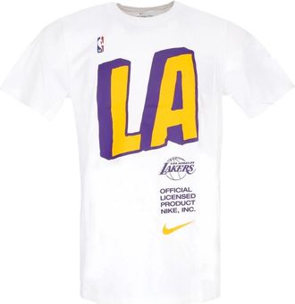 Nike Lakers Block T-Shirt Wei&szlig; - - Sport - Herren - Wei&szlig; - 2XL