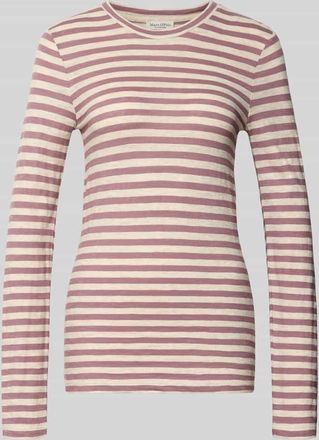 Marc O'Polo Langarmshirt mit feiner Rippstruktur