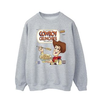 Disney Toy Story Cowboy Crunchies Sweatshirt f&uuml;r Herren (Grau)
