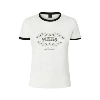 Pinko Imperia T-Shirt - - Tops - Damen - Wei&szlig; - S