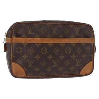 Louis Vuitton Pre-owned Vintage Canvas Clutch - - Pre-owned - Damen - Braun - ONE SIZE