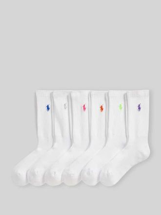 Polo Ralph Lauren Socken aus Baumwoll-Mix im 6er-Pack