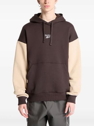 Reebok hoodie bicolore - Marron