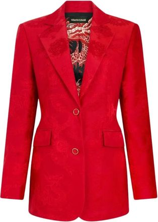 Roberto Cavalli Damen, Jacken, Rot, XSGr&ouml;&szlig;e