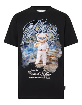 Philipp Plein Round Neck T-Shirt Teddy Yachting