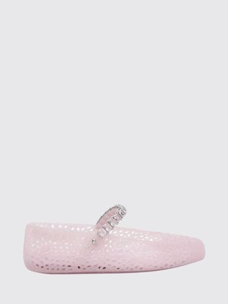 Jimmy Choo London Ballerines Mary Jane The Jelly en PVC perfor&eacute; avec cristaux
