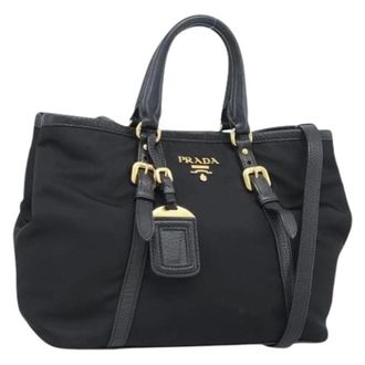 Prada Sac &agrave; main vintage doccasion - Femme - Pre-owned - Noir - Taille: ONE Size