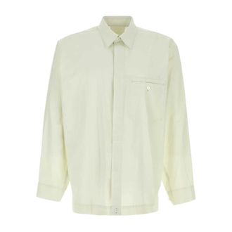 Issey Miyake Streamline Shirt - - Shirts - Herren - Gr&uuml;n - L