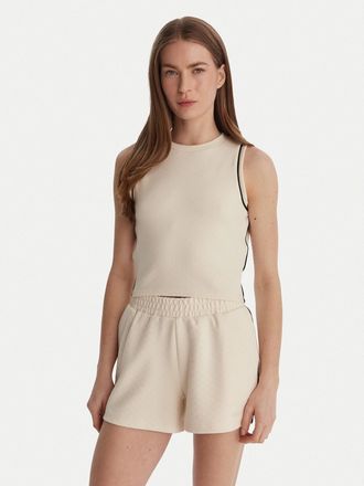 Guess Top V6GP17 K3215 &Eacute;cru Regular Fit