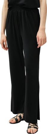 Koton Women Slitted Flare Trousers Elastic Waist
