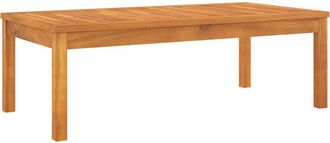 vidaXL Vidaxl - Table basse 100x50x33 cm bois dacacia massif