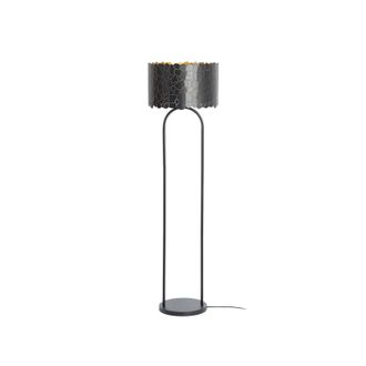 Lindby Stehlampe Aralena (Modern) in Schwarz aus Metall (1 flammig, E27) - Stehleuchte Standleuchte Floor Lamp Wohnzimmerlampe Wohnzimmerleuchte