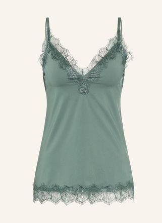 Rosemunde Top Billie Mit Spitze gruen
