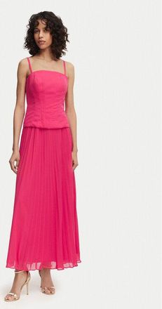 French Connection Abendkleid Tiana 719H9 Dunkelrosa Slim Fit