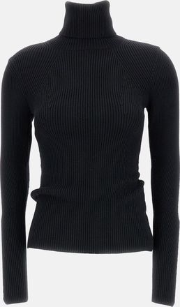 Junya Watanabe Rippenstrick Rollkragenpullover