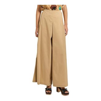 Manila Grace Damen, Hosen, Beige, XSGr&ouml;&szlig;e