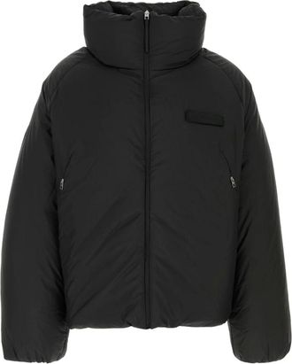 Jacquemus Homme, Vestes, Noir, Taille: L La Doudoune Moltone