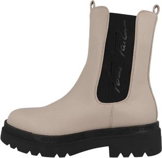 Tom Tailor Femme 4294004 Bottine Chelsea, LTtaupe, 41 EU