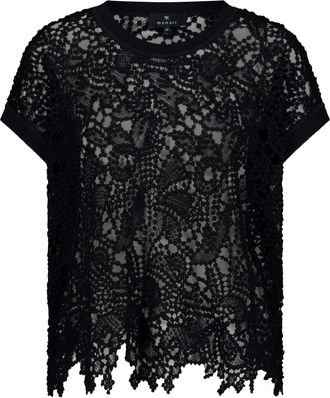 Monari Pullover - - Knitwear - Damen - Schwarzk - L
