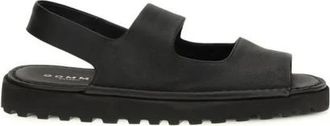 Mars&egrave;ll Homme, Chaussures, Noir, Taille: 41 EU Bos Taurus Flat Sandales