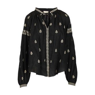 Isabel Marant Damen, Blusen & Hemden, Schwarzk, SGr&ouml;&szlig;e
