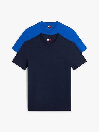 Tommy Hilfiger Lot de 2 T-shirts extra slim Tommy Flag