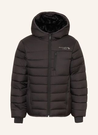 Abercrombie & Fitch Steppjacke schwarz