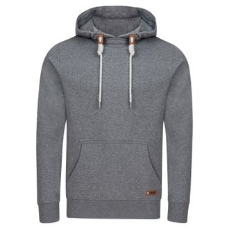 Riverso Hoodie Herren Regular Fit RIVLuca Kapuzenpullover Pullover Sweatshirt Streetwear Grau XL, Gr&ouml;&szlig;e:XL, Farbe:Grey Melange Standard 2 (23300)