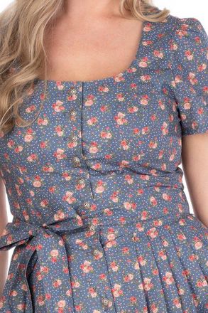 Berwin & Wolff Trachtenkleid Sommerkleid - DAHLIA - marineblau