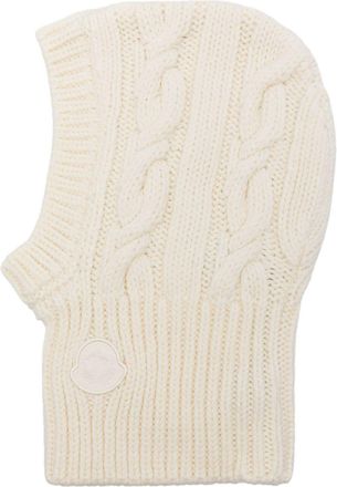 Moncler Balaklava aus Schurwolle - Nude