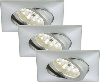 Briloner Briloner Leuchten, LED Einbauleuchte, Einbaustrahler, LED Strahler, Spots, Deckenstrahler, Deckenspot, Lampen Wohnzimmer, LED Einbaustrahler 230v, Dec