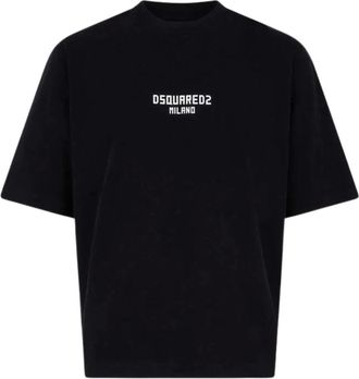 Dsquared2 Homme, Tops, Noir, Taille: M Milano T-shirt