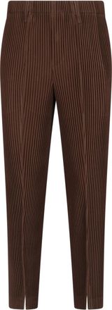 Homme Pliss&eacute; Issey Miyake Pleated Straight Trousers