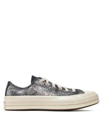 Converse Sneakers aus Stoff Chuck 70 Suede Shimmer Ox A10379C Grau