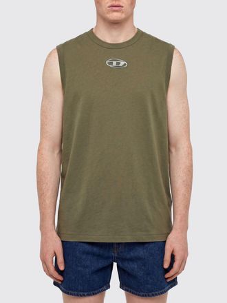 Diesel T-Shirt Homme couleur Vert