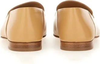 Ferragamo Calf Leather Loafer - Beige