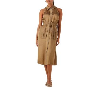 Twinset Damen, Kleider, Beige, 4XSGr&ouml;&szlig;e
