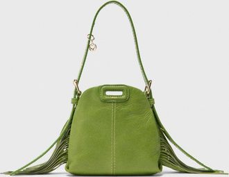 Maje Miss M Ledertasche - Gr&uuml;n - Maje