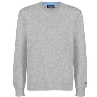 Saint Barth Pull &agrave; col rond Regent - Homme - Pulls - Gris - Taille: S