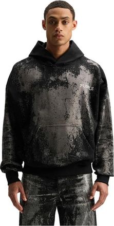 Purple Sweat &agrave; capuche Crystal Fade - Homme - Sweatshirts et sweats &agrave; capuche - Noir - Taille: L